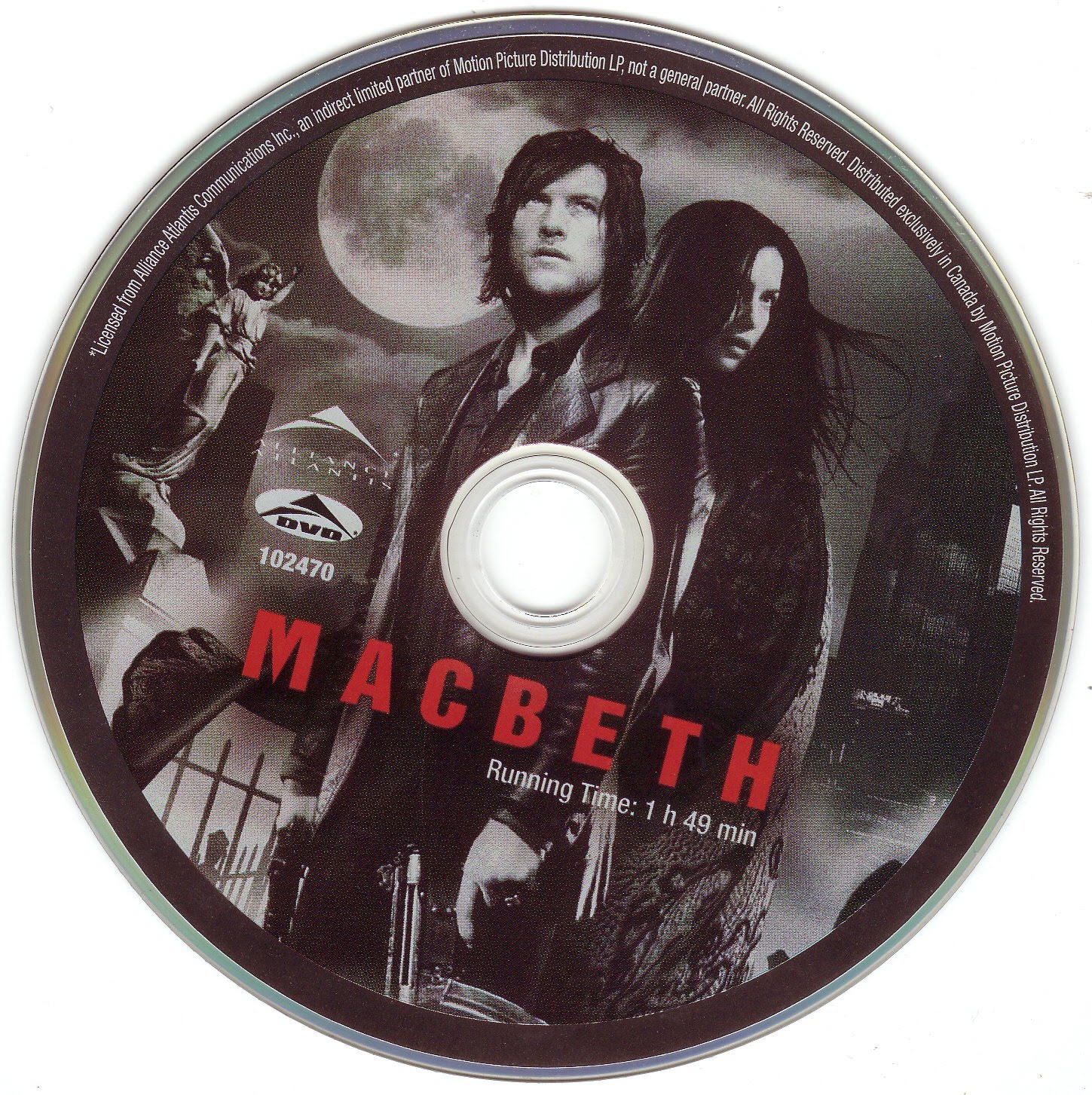DVD Lables: MACBETH